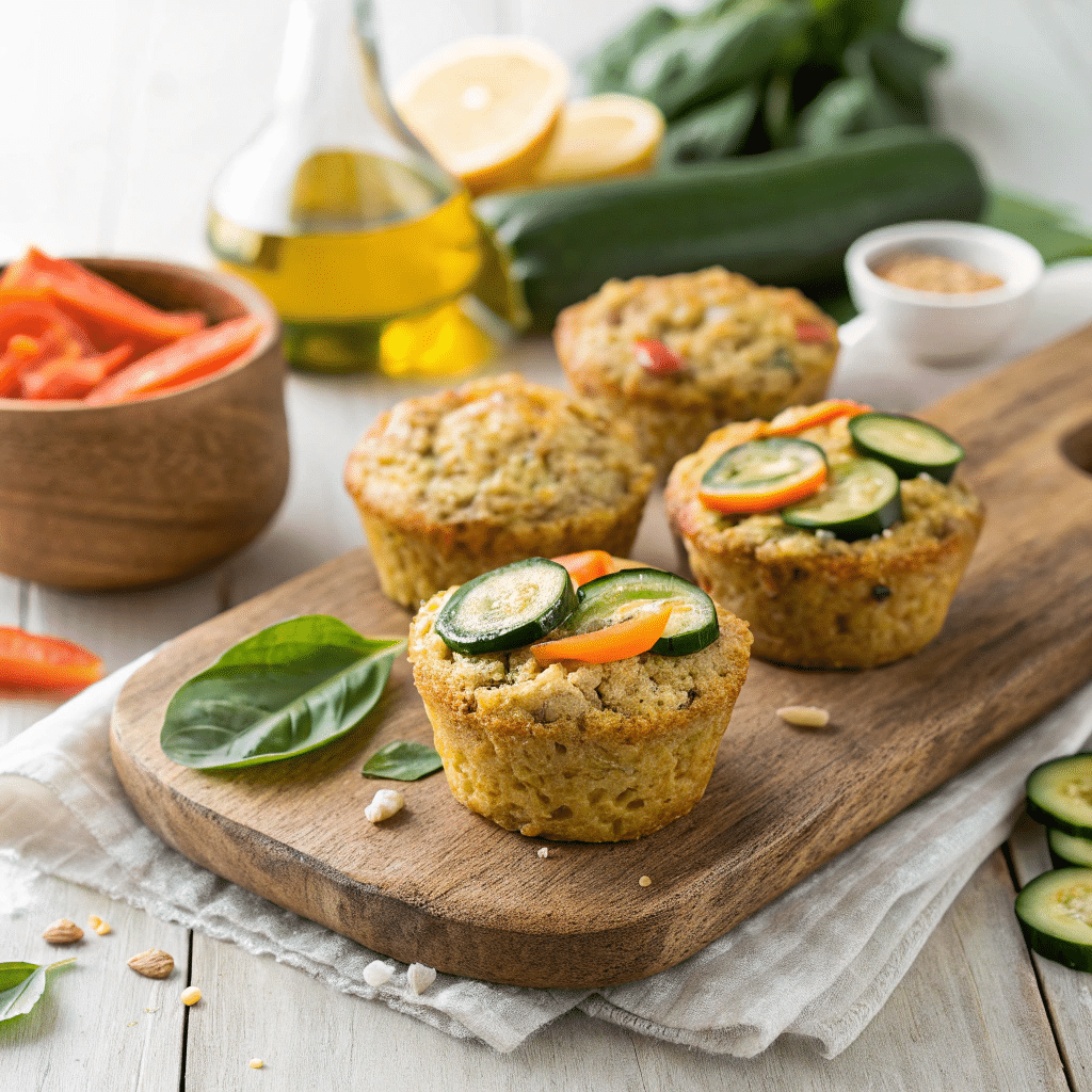Savory Quinoa Veggie Muffins Recipe for Breakfast