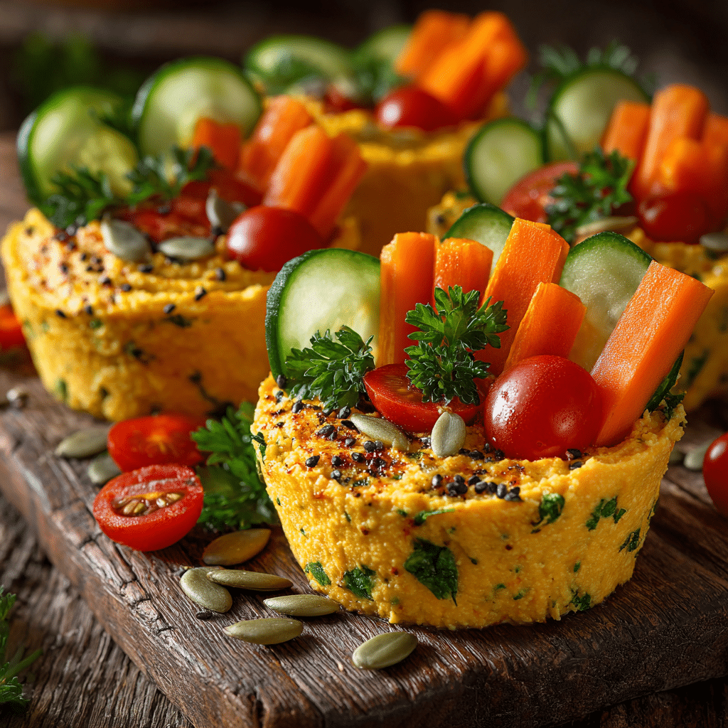 Protein-Rich Hummus Veggie Cups Recipe