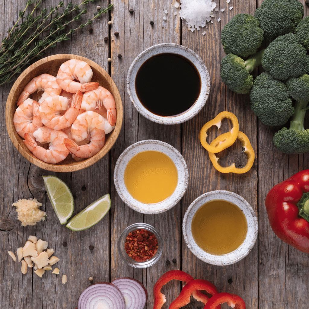 Shrimp Broccoli Protein Stir Fry | Easy High Protein Meal