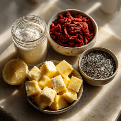 Goji Berry Mango Smoothie (Healthy & Refreshing)