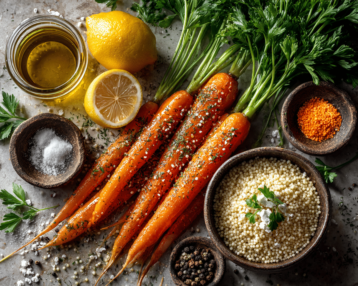 Bistro Roasted Carrot Couscous Recipe