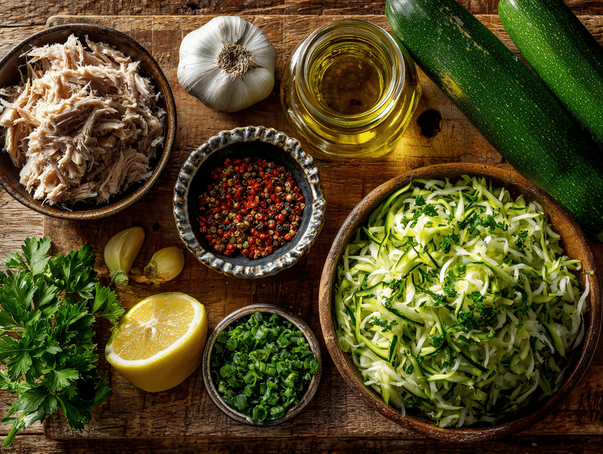 Light Tuna Zucchini Skillet Recipe