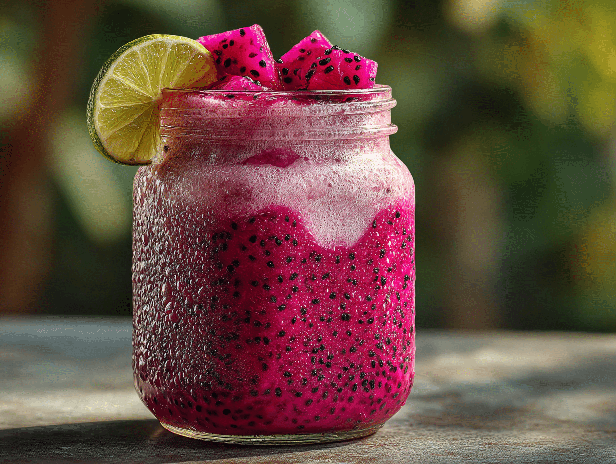 Dragon Fruit Coconut Smoothie (Creamy Tropical Recipe)