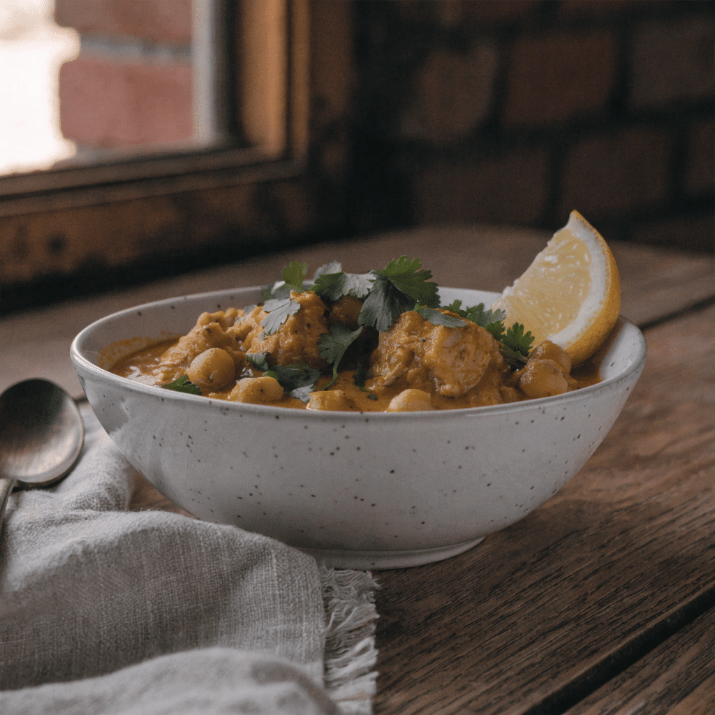 Chickpea Chicken Protein Curry Recipe