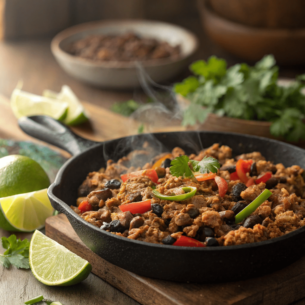 High Protein Turkey Taco Skillet (Easy One-Pan Meal)