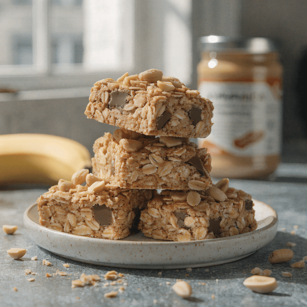 Oat Peanut Banana Clusters – Easy Healthy Snack